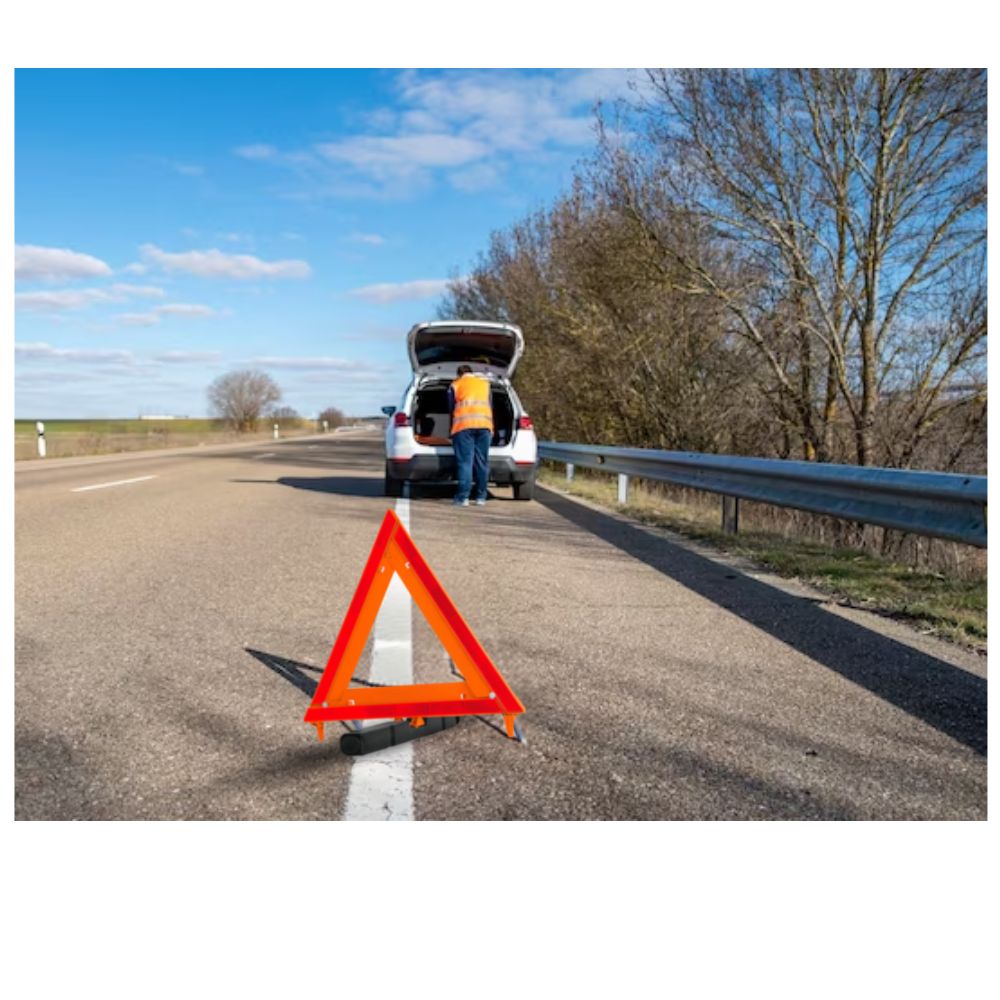 Triangulo de seguridad vial 43.5 cm truper | plazaVea - plazaVea