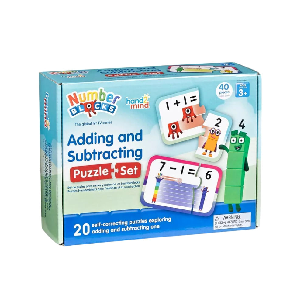 Rompecabezas Number Blocks Suma y Resta | plazaVea - Supermercado