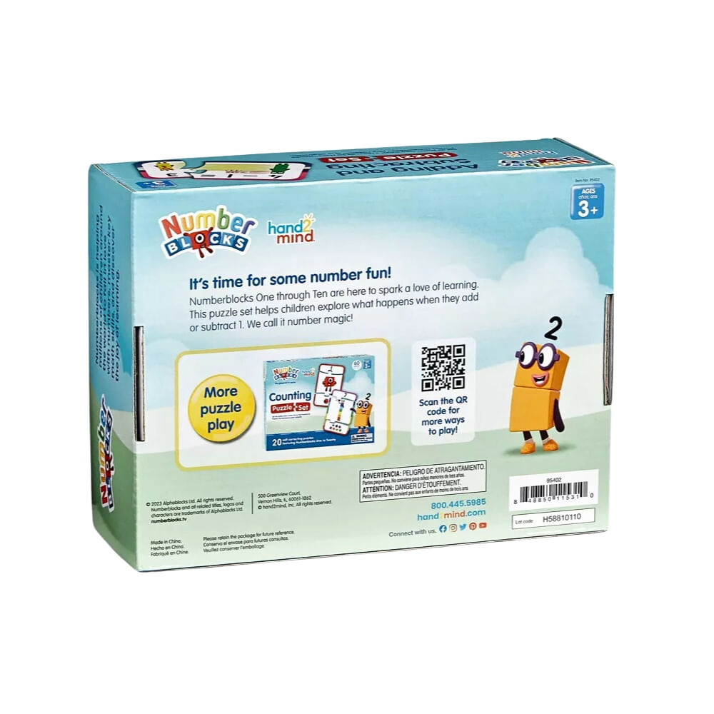 Rompecabezas Number Blocks Suma y Resta | plazaVea - Supermercado