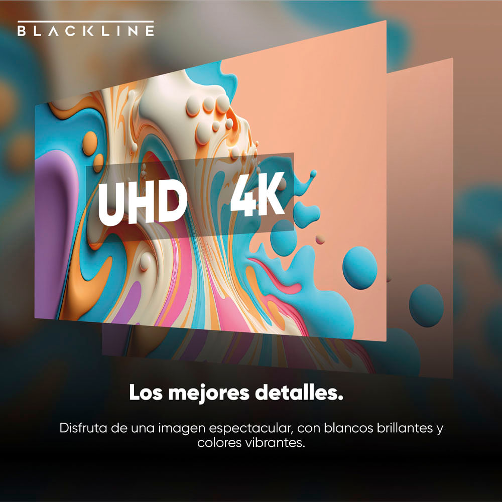Televisor BLACKLINE LED 85" UHD 4K Smart Tv BL-TV85UHG5F3PE | plazaVea - plazaVea