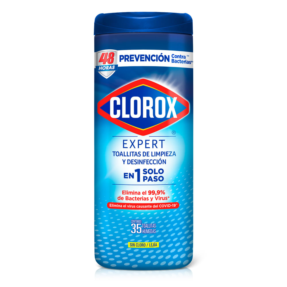 Toallitas Desinfectantes CLOROX Expert Canister 35un | plazaVea - plazaVea