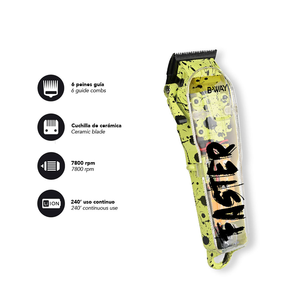 FASTER CLIPPER INALAMBRICA BWAY | plazaVea - plazaVea