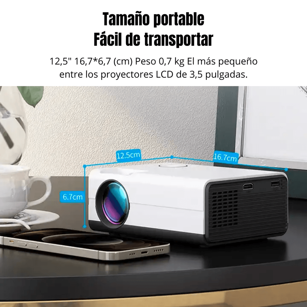 Proyector Portatil Multimedia Smart Android Wifi Bluetooth LinkMax 232 ...