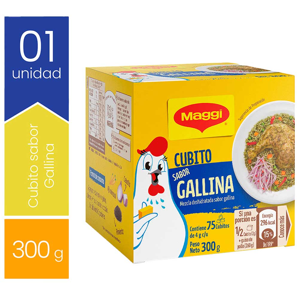 Caldo MAGGI Sabor Gallina Caja 75.2g | plazaVea - Makro