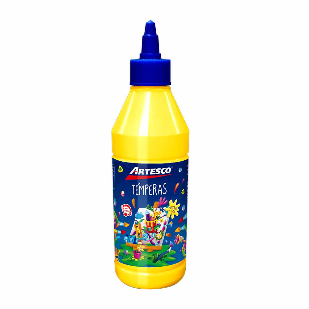 Témpera ARTESCO Kids Amarillo Frasco 250ml | plazaVea - Supermercado