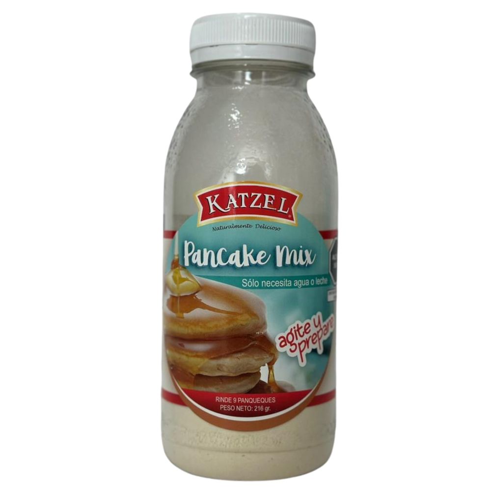 Mezcla para Pancakes KATZEL Mix Botella 216g | plazaVea - plazaVea