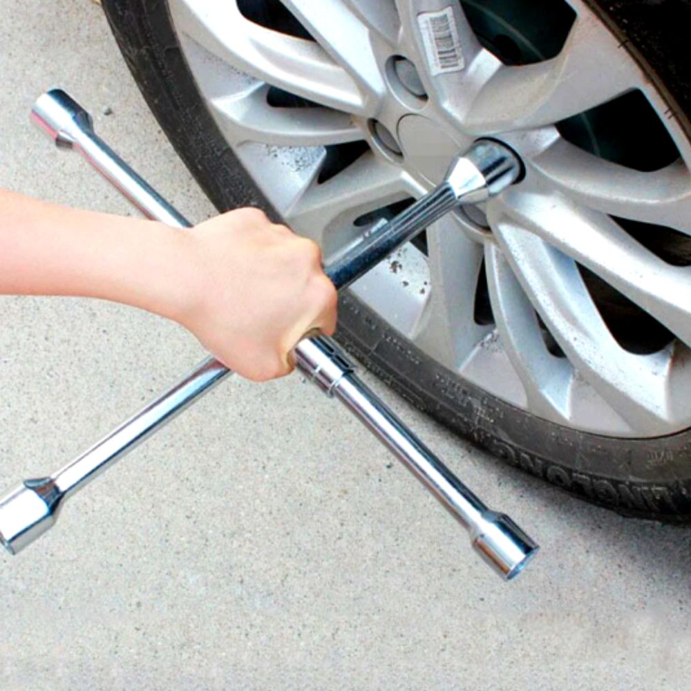 Llave de ruedas Plegable 14 acero Truper | plazaVea - plazaVea