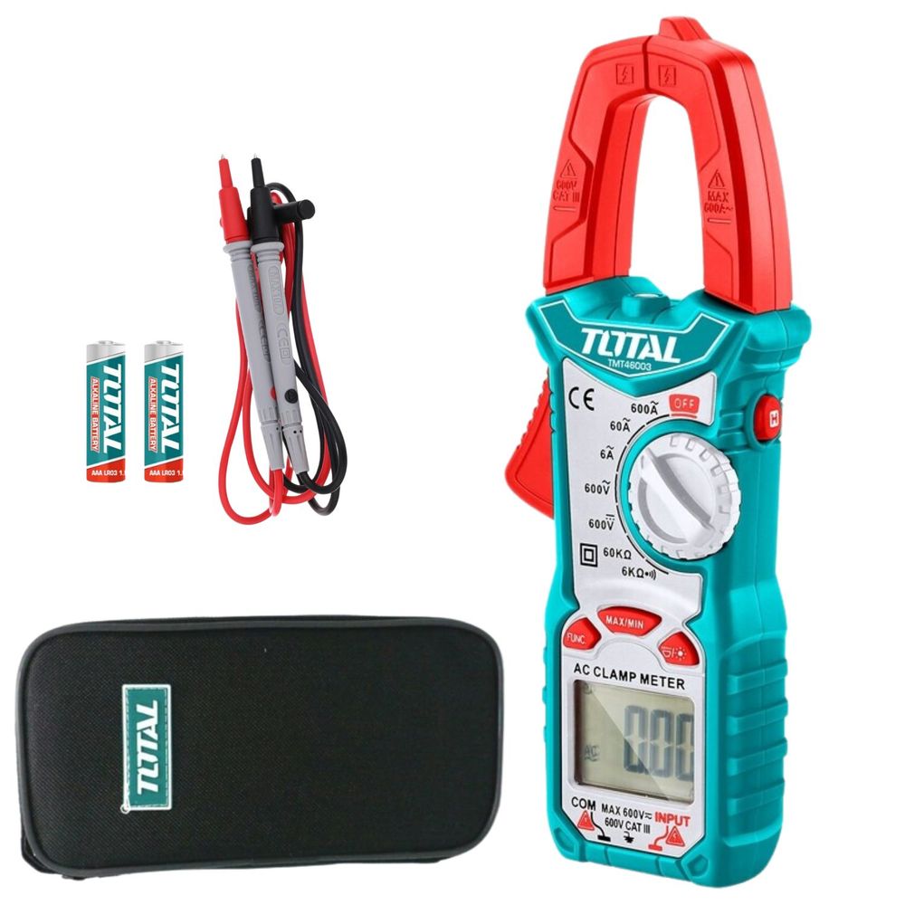 Pinza amperimétrica AC 600A Industrial Total TMT46003 | plazaVea - plazaVea