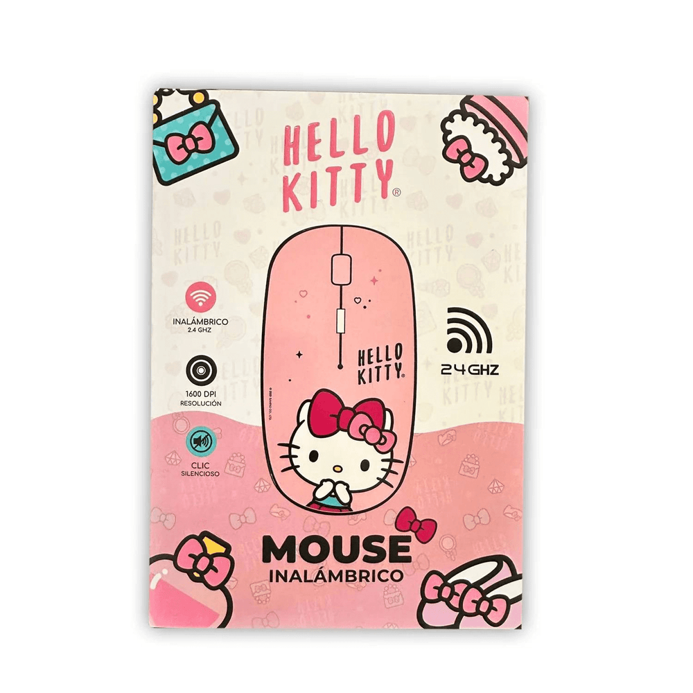 Mouse Inalambrico ROMAX de Hello Kitty Color Rosado | plazaVea - plazaVea