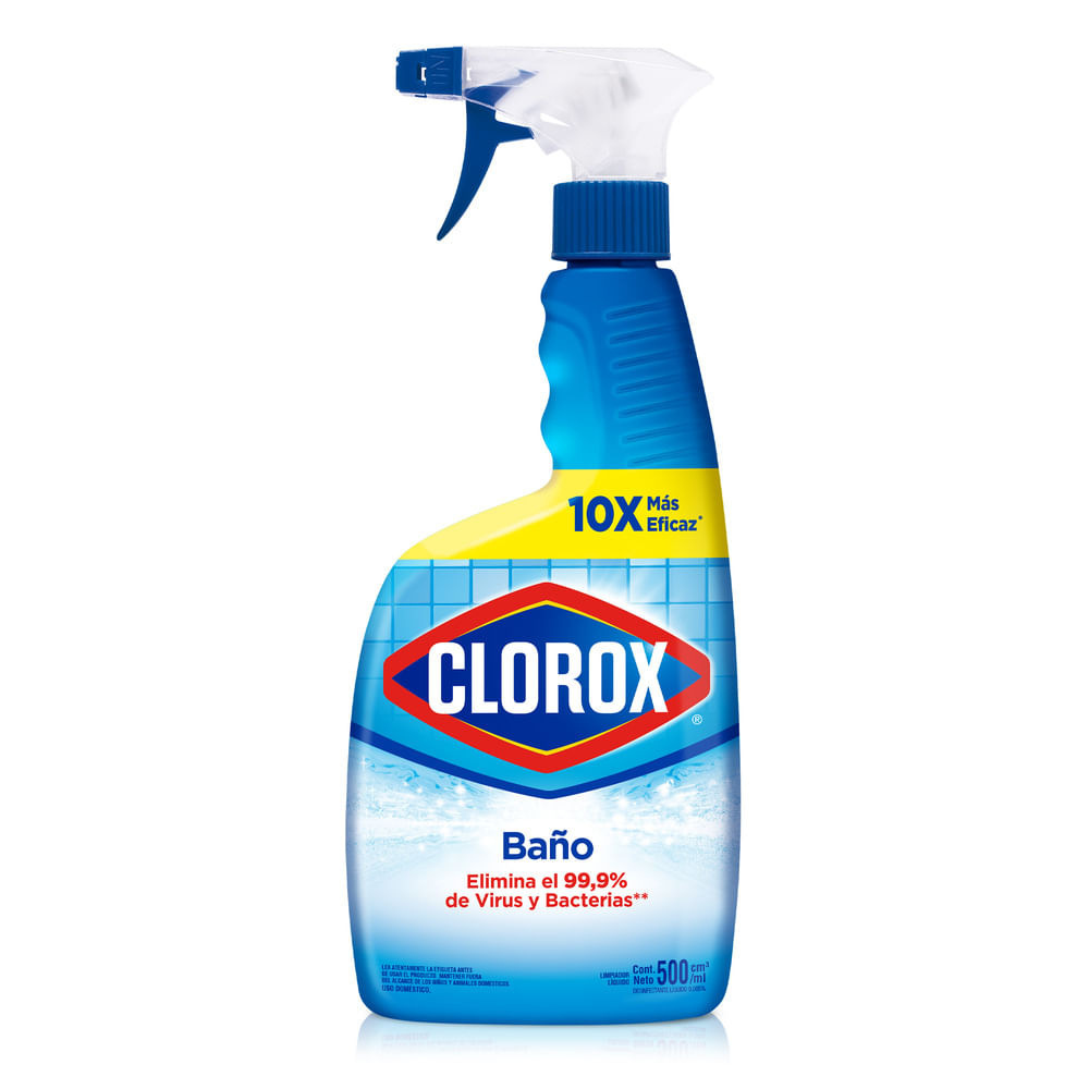 Desinfectante CLOROX Baño Botella 500ml| plazaVea - plazaVea
