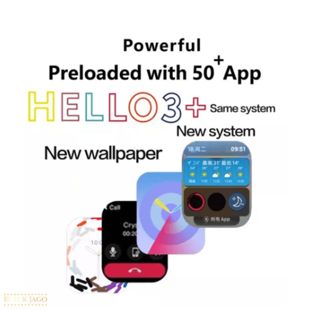 Smartwatch Hello Watch 3 Plus 4GB Negro | plazaVea - plazaVea