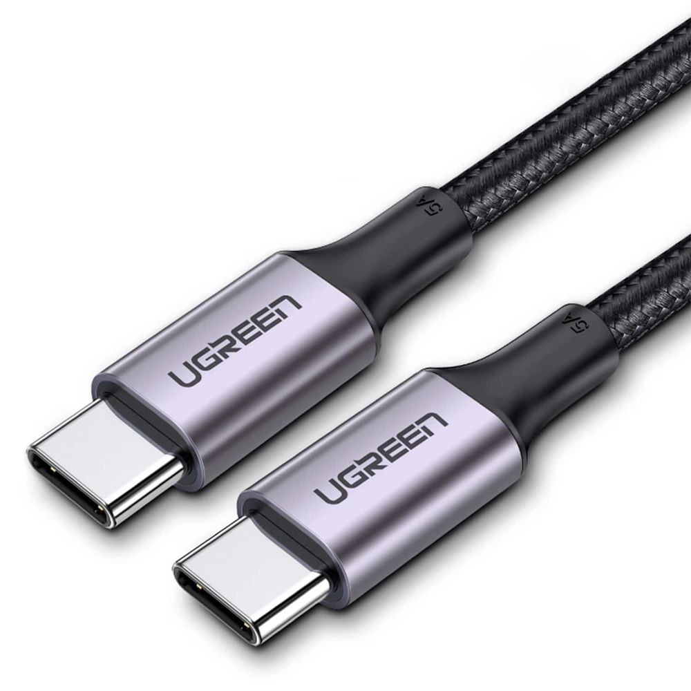 Cable Ugreen Carga Rápida y Datos USB Tipo C Doble Macho 2 metros 100W | plazaVea - plazaVea