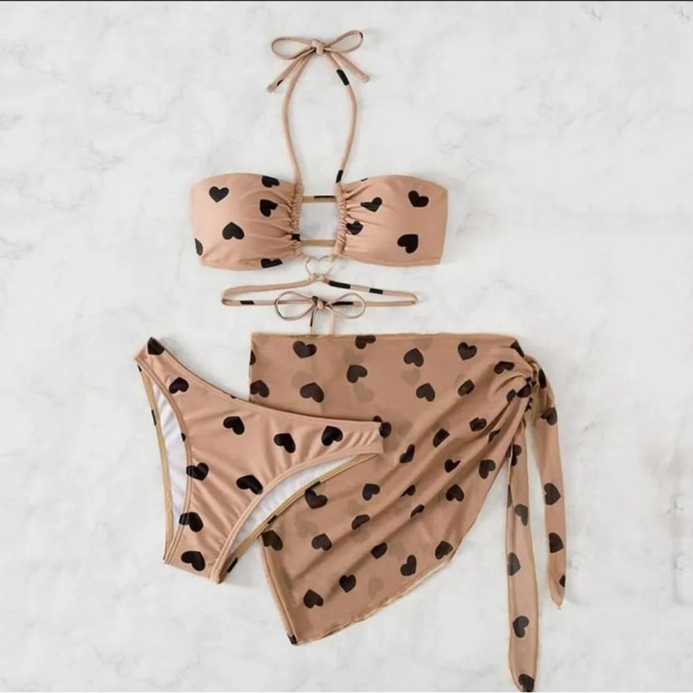 Conjunto de Bikini y Pareo Hearth | plazaVea - plazaVea