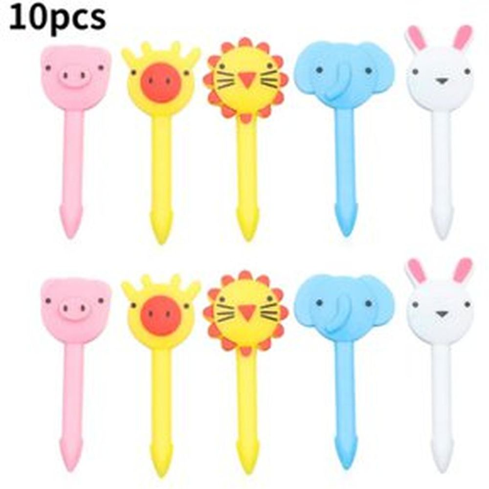 Mini Tenedores o Picker para Loncheras Niños - Animalitos | plazaVea ...