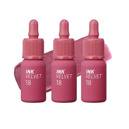 Tinta de Labios Ink Velvet n°18 Star Plum Pink Peripera 3 Unidades ...