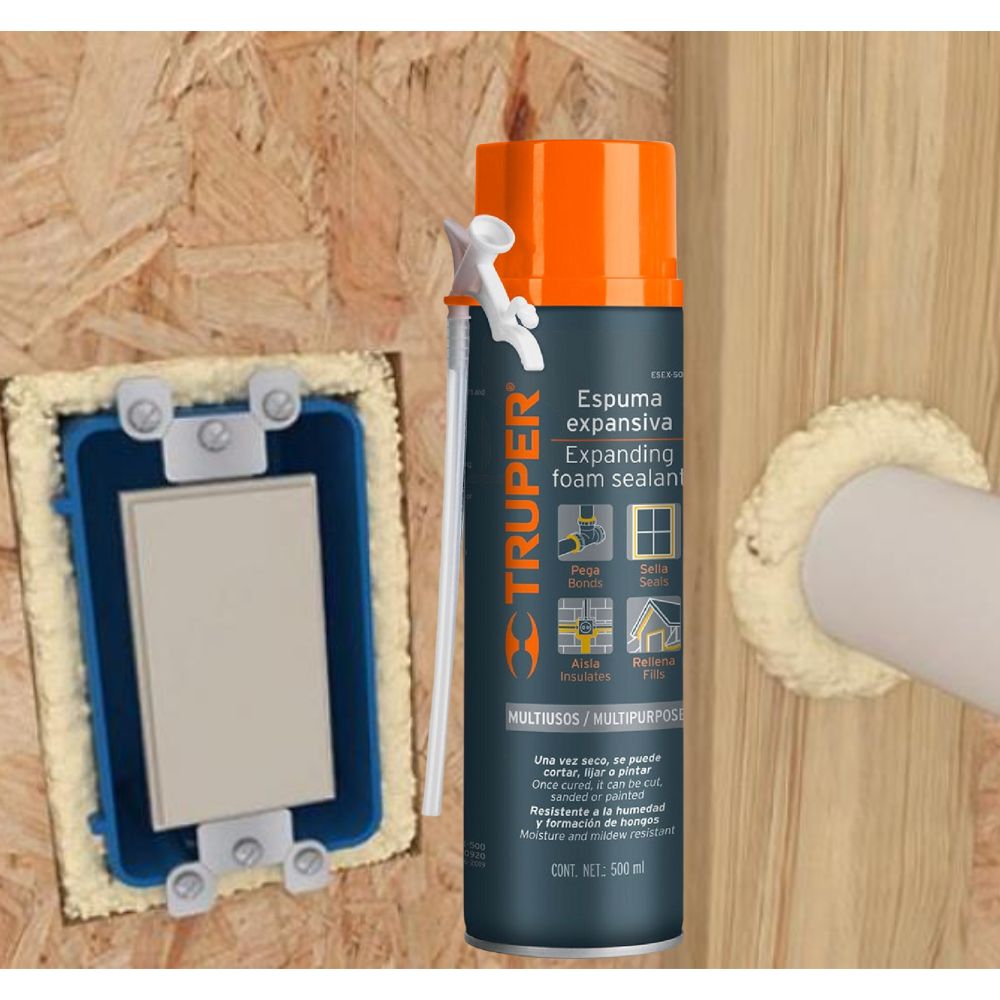 Espuma expansiva para relleno Truper boom 500 ml, Truper | plazaVea - plazaVea