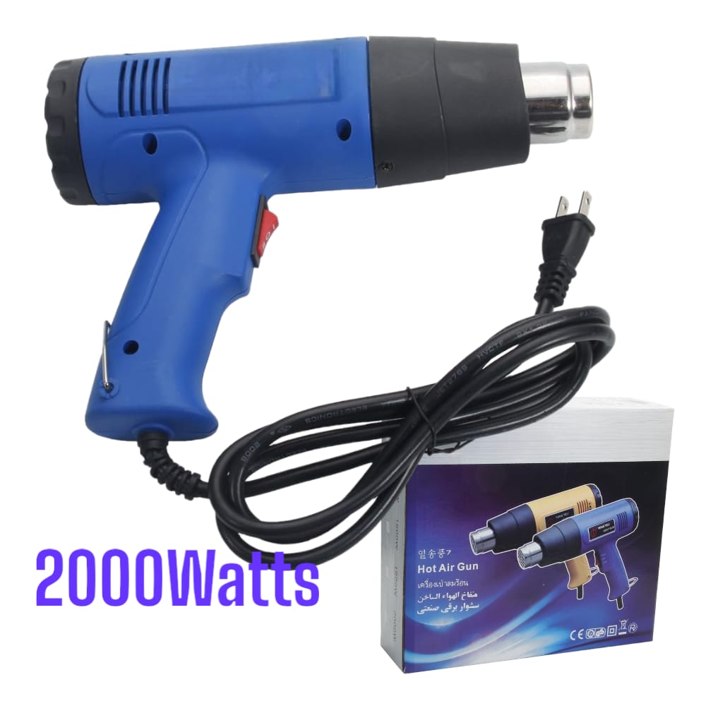Pistola de Calor de Viento de Aire Caliente de Doble Temperatura 1500W | plazaVea - plazaVea