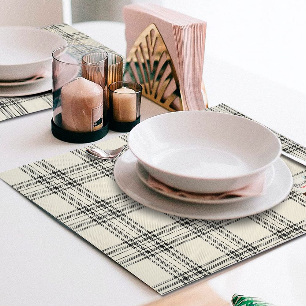 Individual Black Plaid 35 x 48 cm | plazaVea - plazaVea