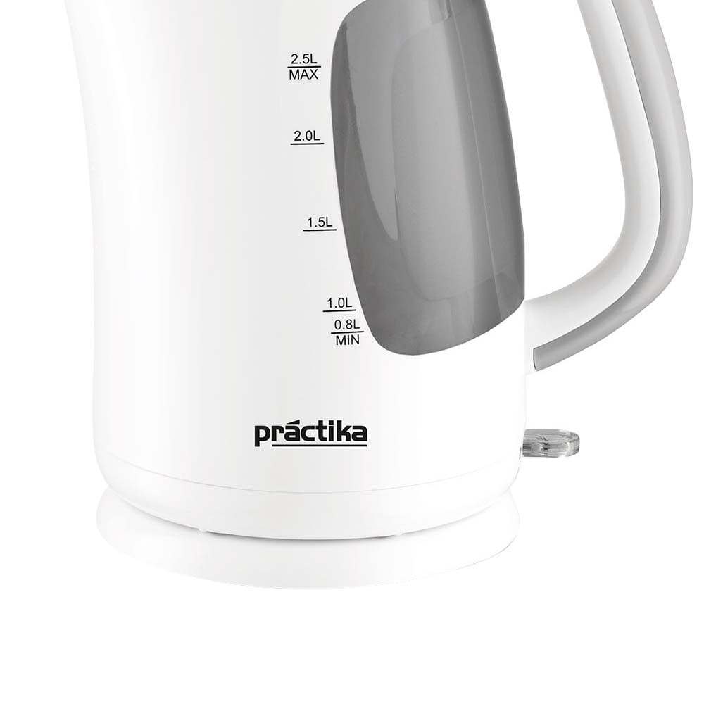 Hervidor PRACTIKA Napoles 2.5L Gris | plazaVea - plazaVea