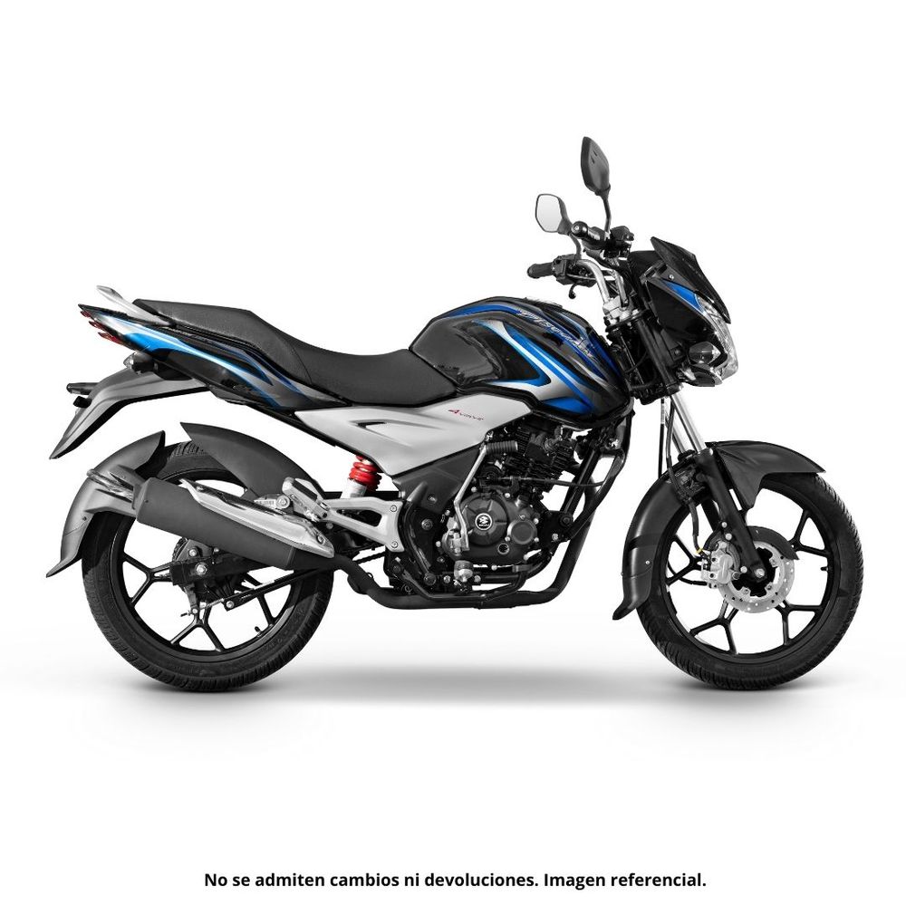 Moto Bajaj Discover 125 ST Negro Azul | plazaVea - plazaVea