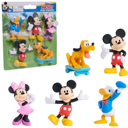 Figura de Acción MICKEY MOUSE Mickey 5 Pack Figure 38818 | plazaVea ...