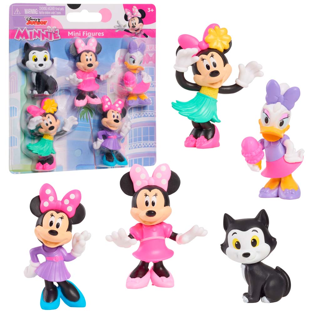 Figura de Acción MINNIE MOUSE Minnie 5 Pack Figure 88044 | plazaVea ...