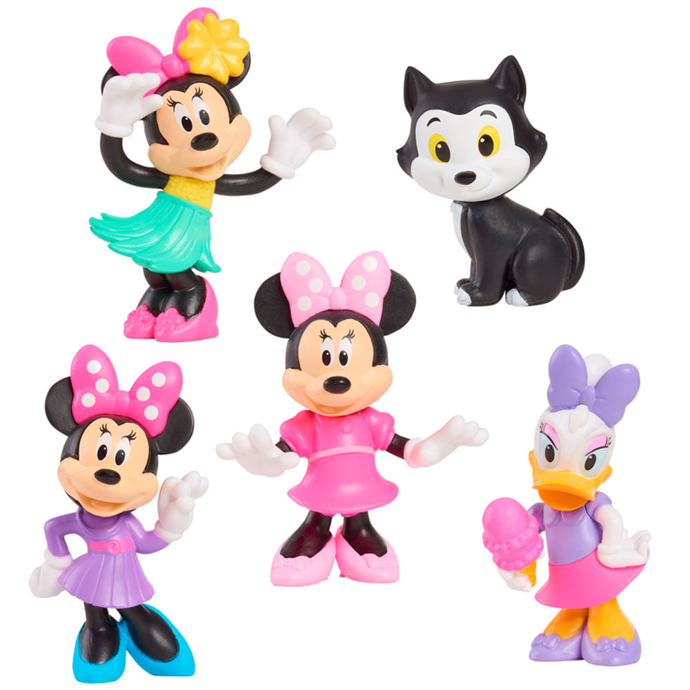 Figura de Acción MINNIE MOUSE Minnie 5 Pack Figure 88044 | plazaVea ...