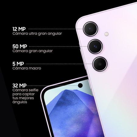 Celular Samsung Galaxy A55 5G 6.6" 256GB 8GB RAM Negro | plazaVea ...