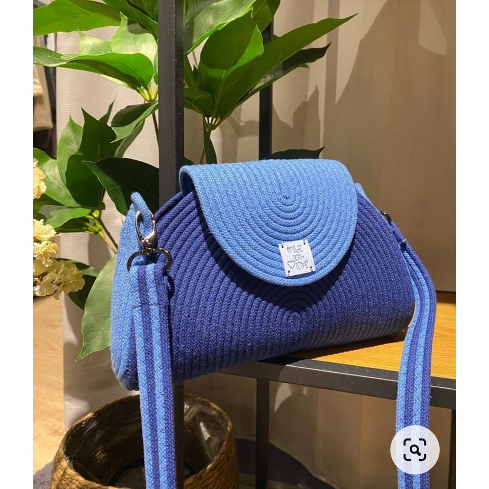 Cartera Juvenil en tonos Azules ELDIMAR| plazaVea - plazaVea
