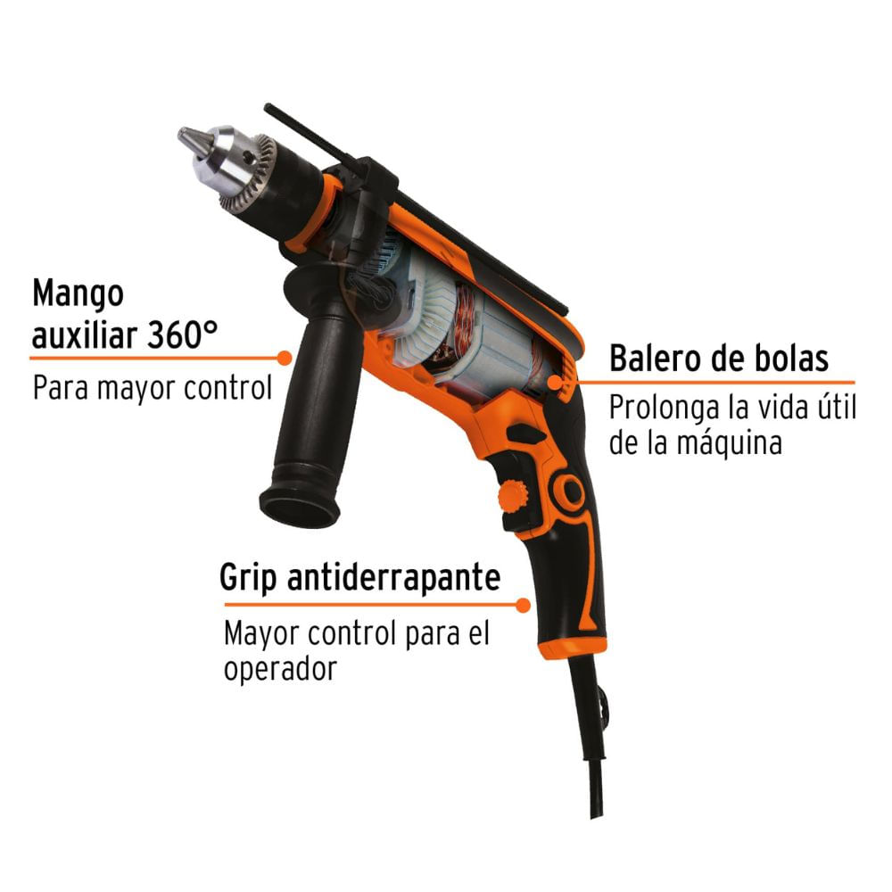 Combo Taladro percutor y Revolvedor mezclador de pintura Truper ...