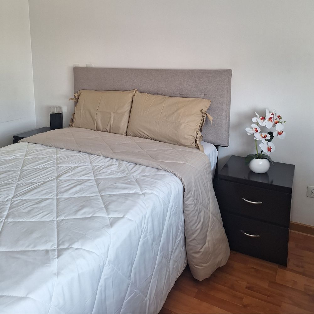 Set de Cama Lujo 1.5 plazas Beige| plazaVea - plazaVea