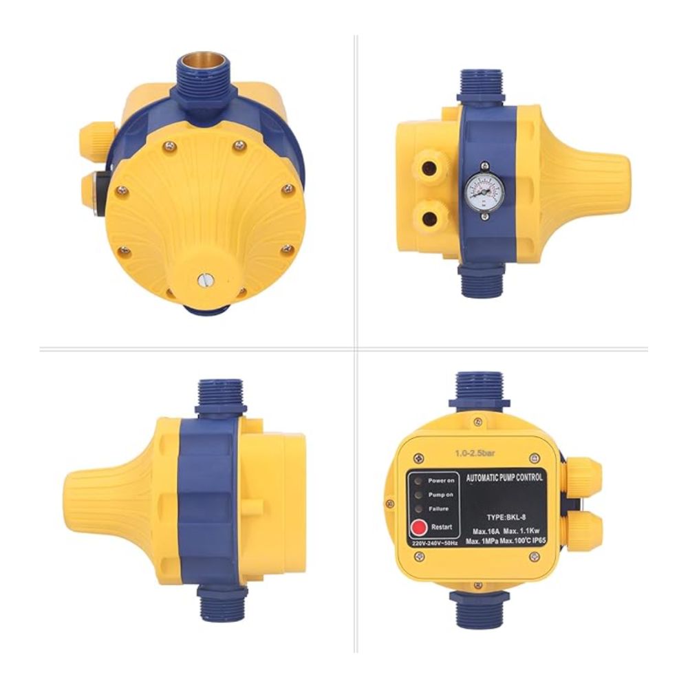 Controlador de Bomba Automatico Presurizador Monofasico Epc-5 ...