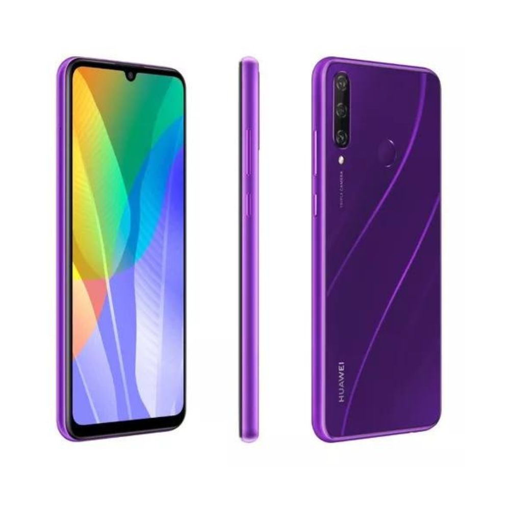 Huawei Y6p 64Gb 3Gb Ram Morado Espectro | plazaVea - plazaVea