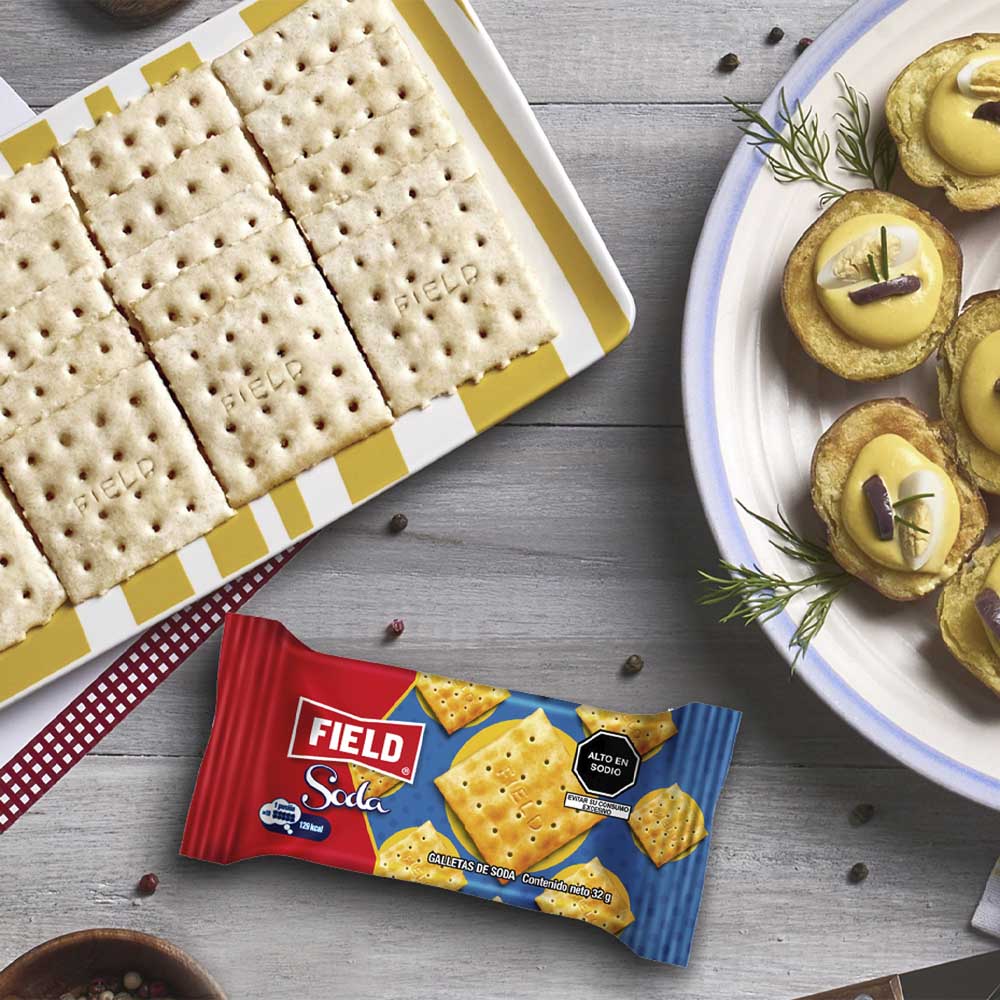 Galletas Soda FIELD Bolsa 6un | plazaVea - plazaVea