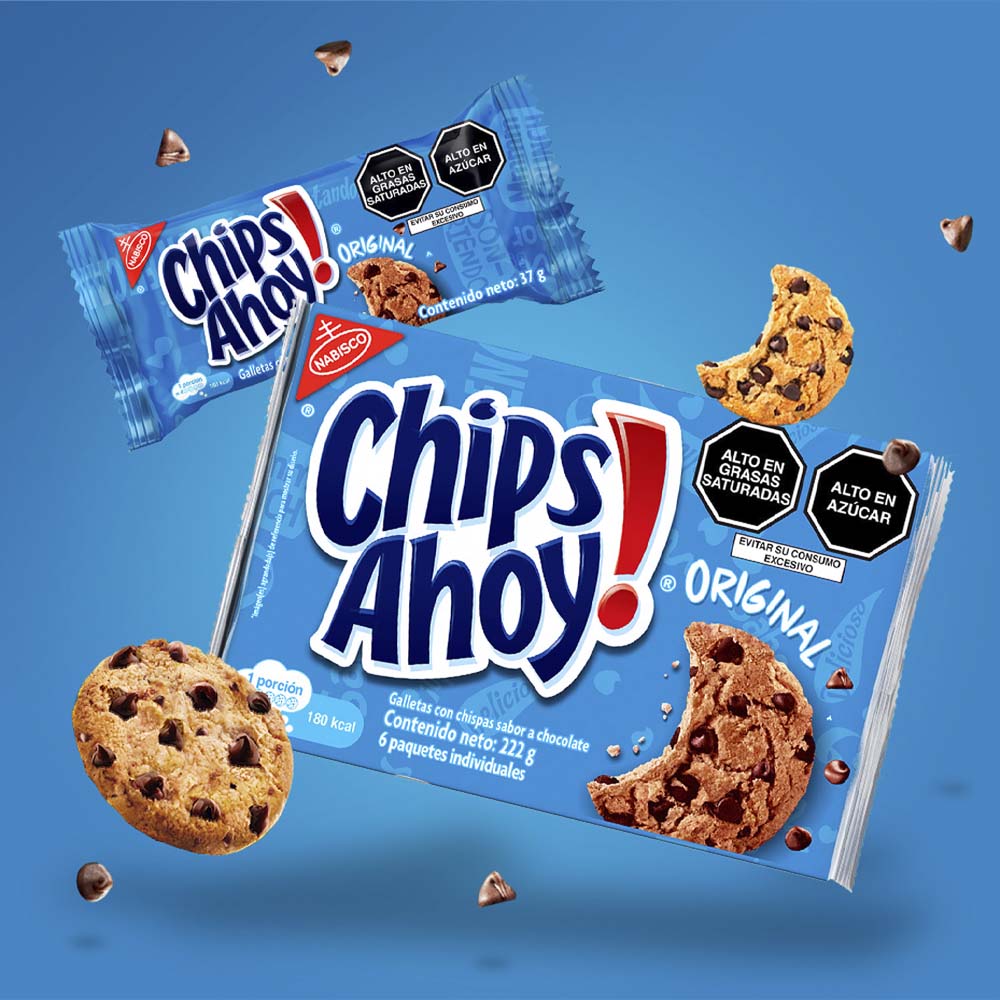 Galletas NABISCO Chips Ahoy Bolsa 222g | plazaVea - plazaVea