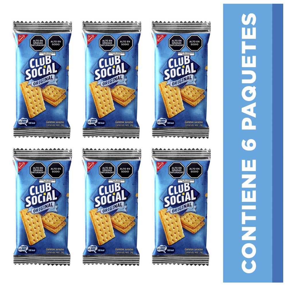 Galleta CLUB SOCIAL Original Bolsa 144g | plazaVea - plazaVea