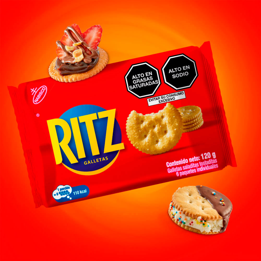 Galletas Saladas RITZ Bolsa 20g Paquete 6un | plazaVea - Supermercado
