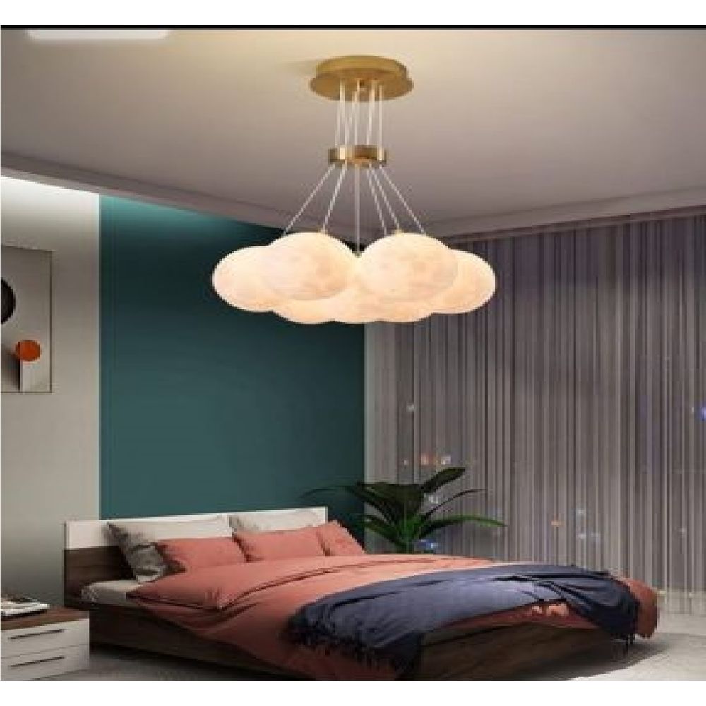 Lámpara de techo led nube 7 luces | plazaVea - plazaVea