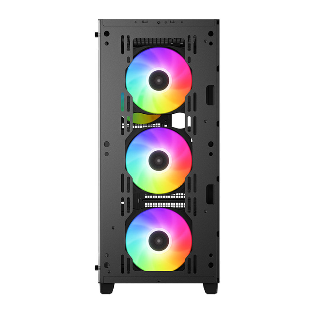 Case Gamer Deepcool CC560 Black 4 FANS A-RGB | plazaVea - plazaVea