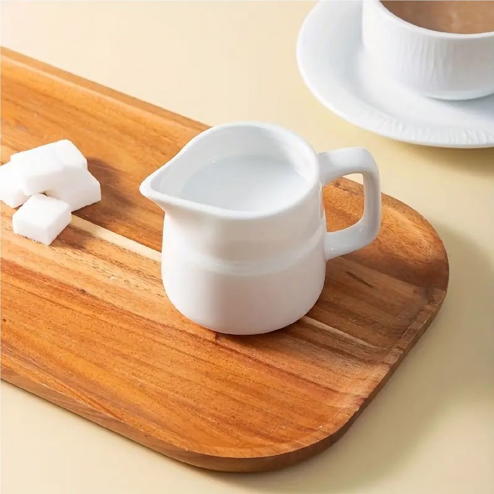 Cremera Blanca de Loza 150ml | plazaVea - plazaVea