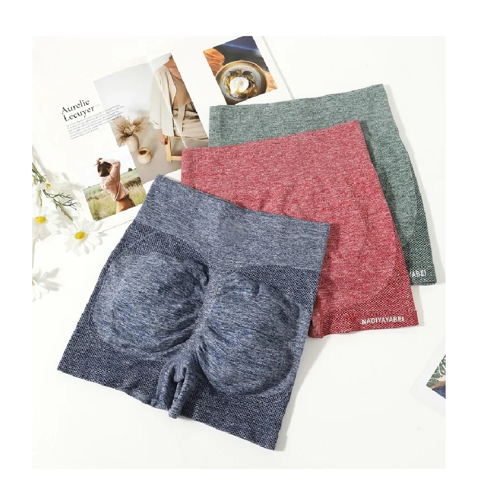 Mallas Cortas Push Up para Mujer, pantalones cortos deportivos de Yoga Multicolor | plazaVea ...