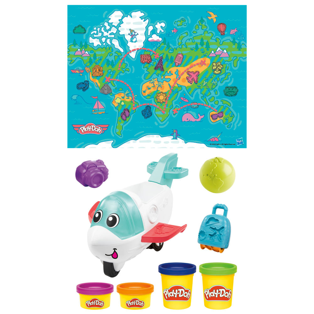 Masas PLAY DOH F8804 Pd Airplane Explorer Starter | plazaVea - plazaVea