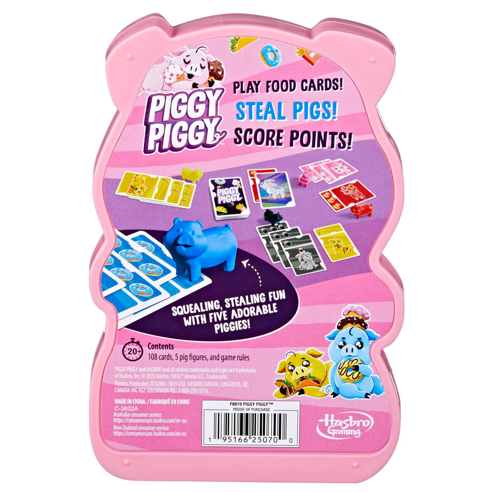Juegos de Mesa HASBRO GAMING Piggy Piggy F8819 | plazaVea - plazaVea