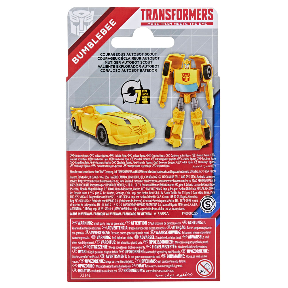 Figuras de Colección TRANSFORMERS Tra Gen Authentics Bravo 2 F8581 ...