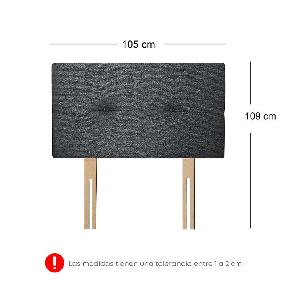 Dormitorio FORLI Acqua 1.5 Plazas Blanco/Gris + Sofá Cama | plazaVea ...