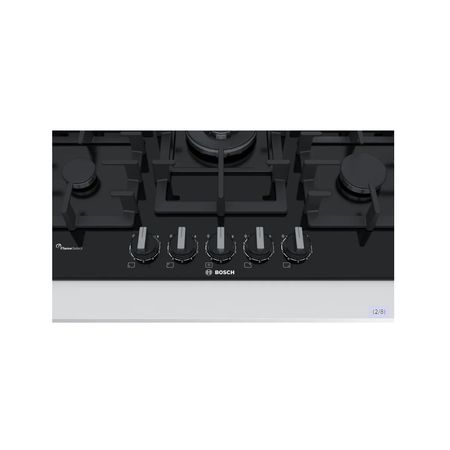 Cocina Bosch PPQ7A6B90 Empotrable a Gas de Vidrio 75 cm Negro ...