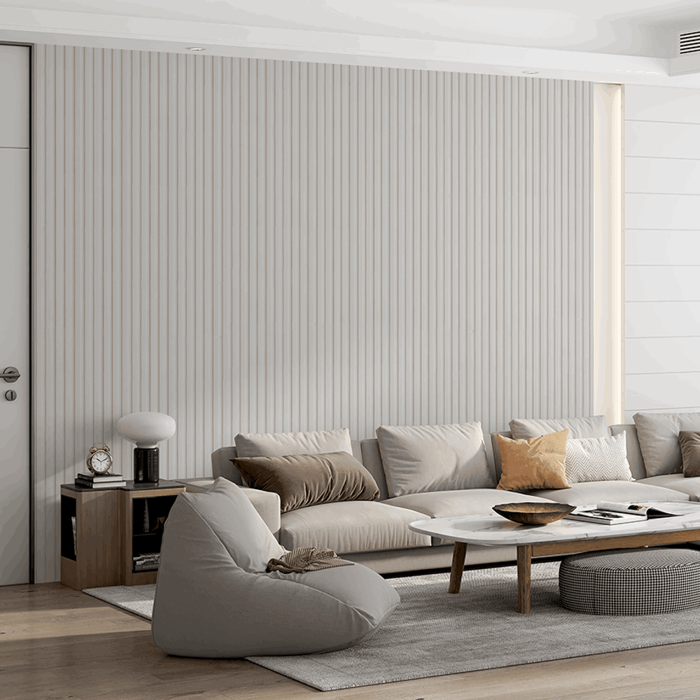 Wall Panel Por Unidad Blanco 280x16cm Decorplas | plazaVea - plazaVea