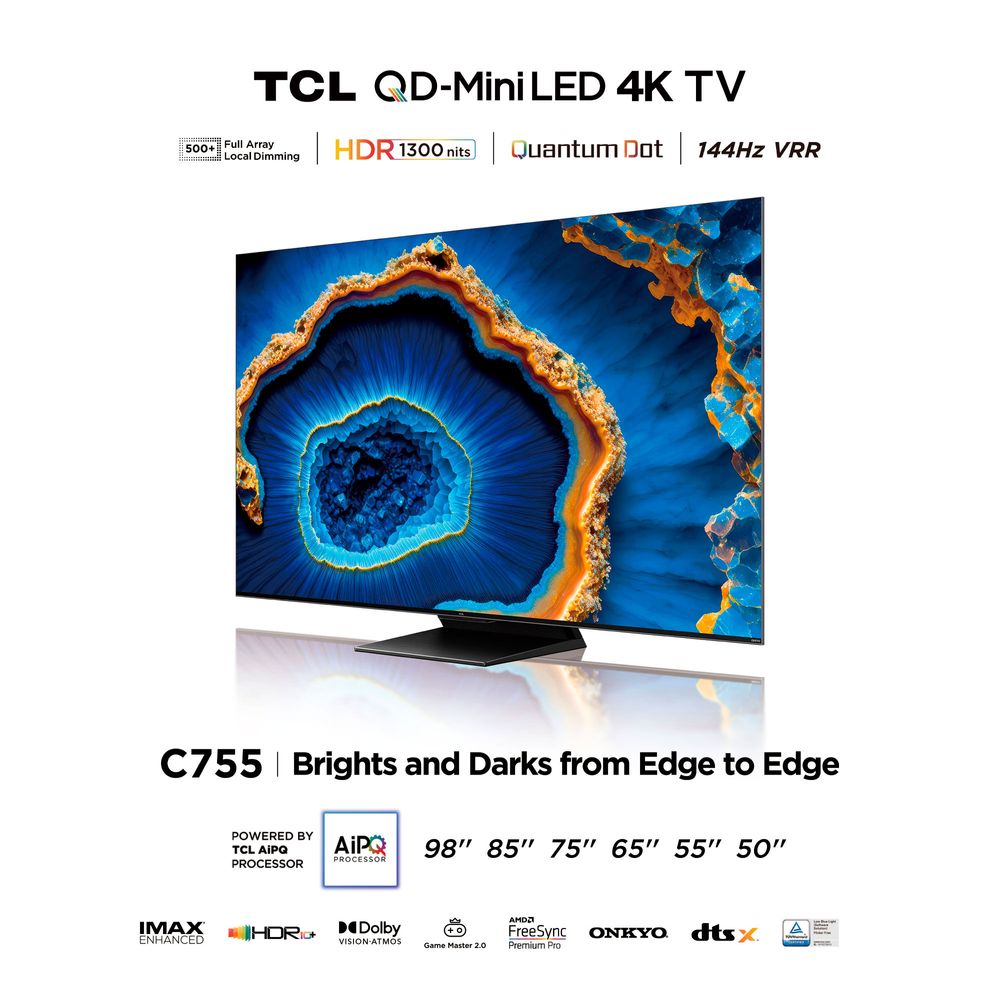 Televisor TCL UHD 4K QLED 65" Smart Tv 65C755| plazaVea - plazaVea