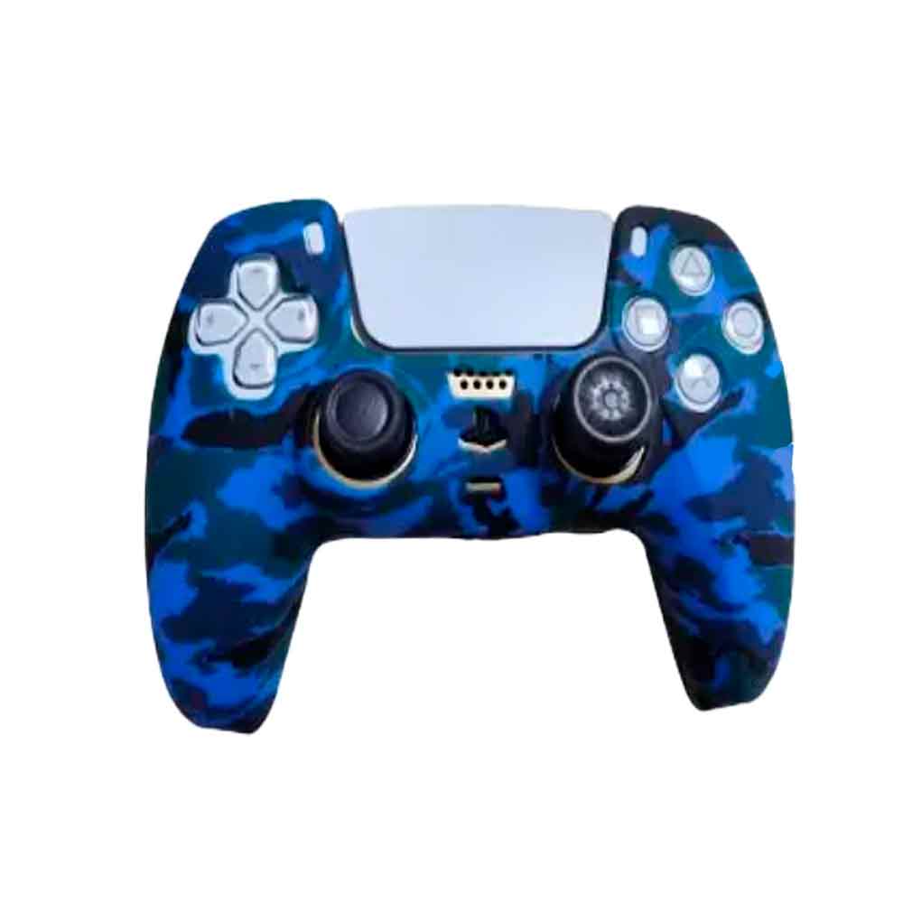 Funda para Mando PS5 Dualsense Azul Camuflado | plazaVea - plazaVea