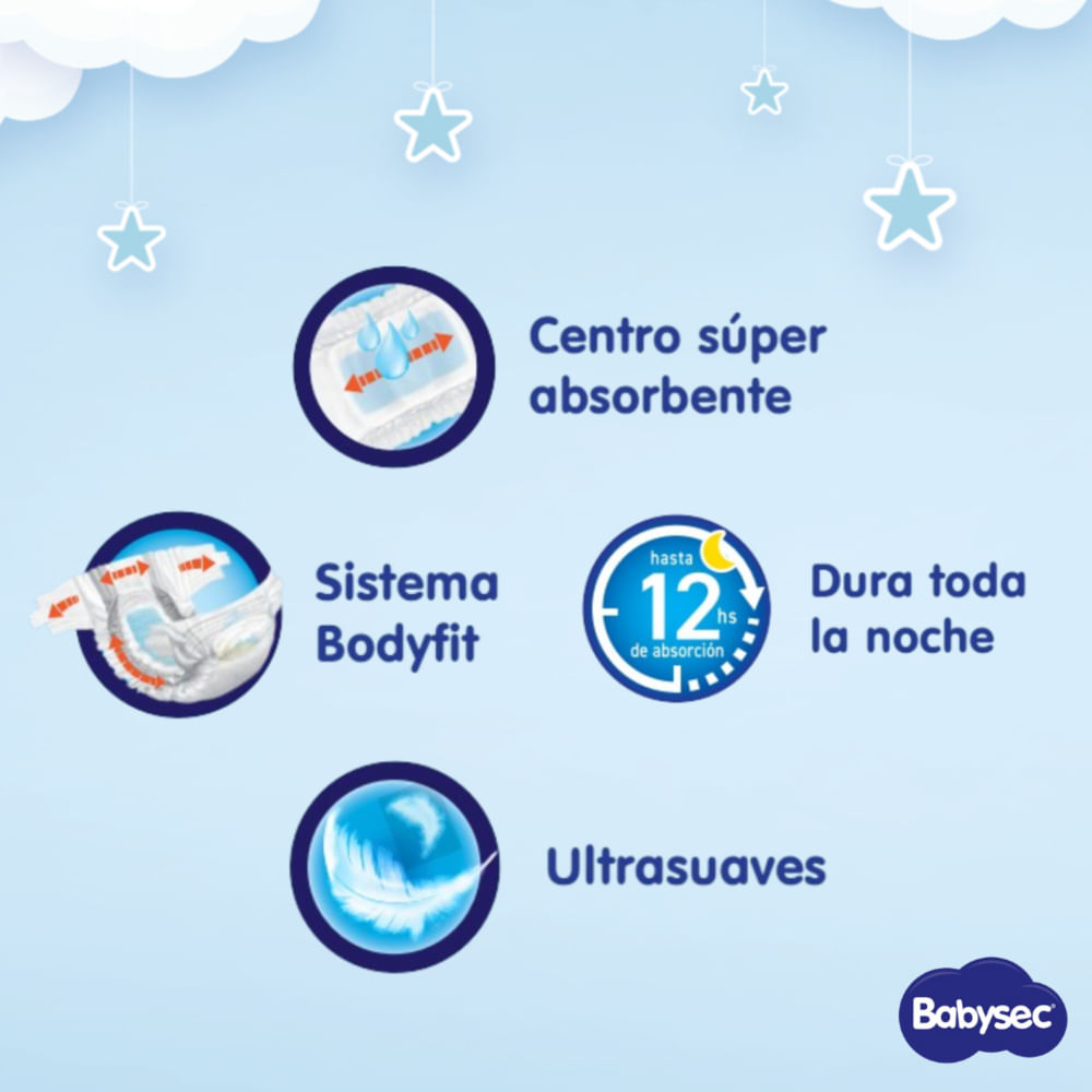 Pañales para Bebé BABYSEC Super Premium Recién Nacido Paquete 20un ...